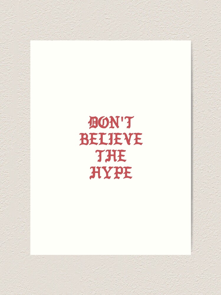 "DBTH - Red Pablo Logo" Art Print by BrownieBruhh | Redbubble