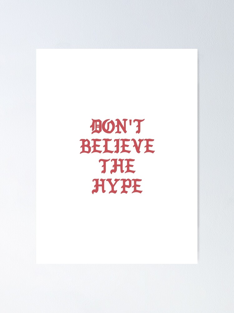 "DBTH - Red Pablo Logo" Poster for Sale by BrownieBruhh | Redbubble