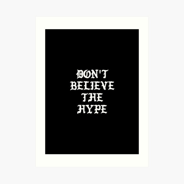 "DBTH - White Pablo Logo" Art Print for Sale by BrownieBruhh | Redbubble