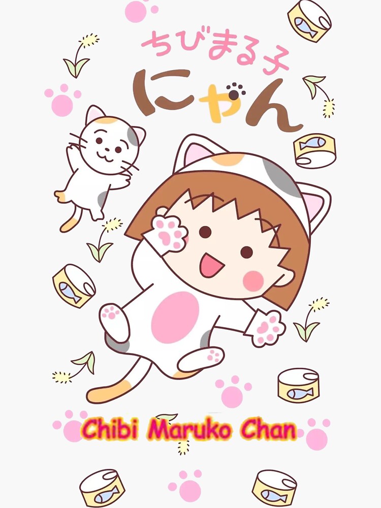 "Momoko Sakura" Sticker for Sale by fouadanime | Redbubble