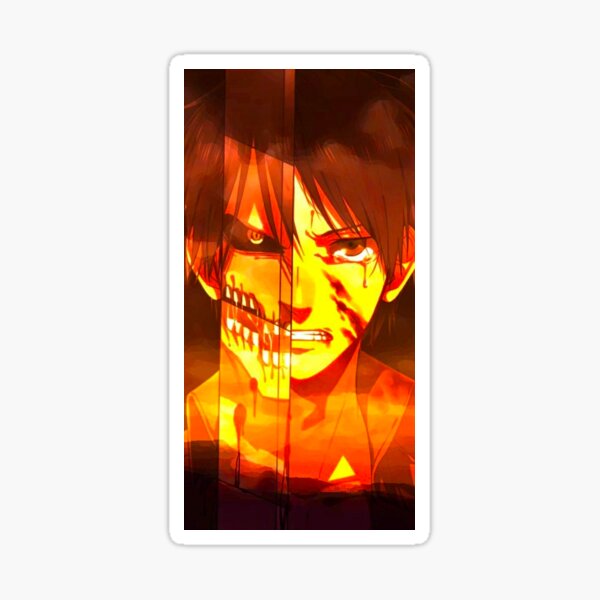 "the titan inside erin" Sticker for Sale by casecrafty | Redbubble