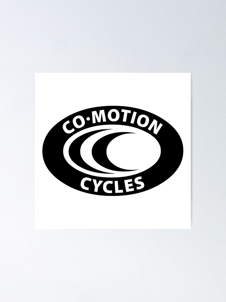 "Co-Motion-Cycles" Poster for Sale by memehamda | Redbubble