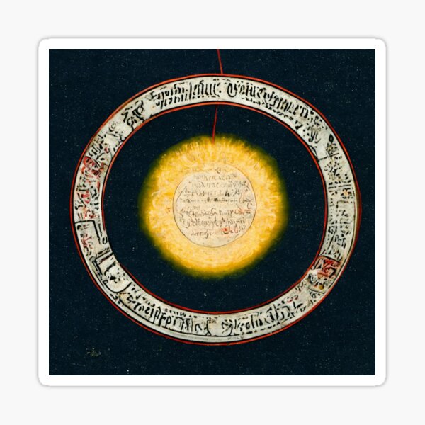 "Parhelia Sun" Sticker for Sale by Khayyam | Redbubble