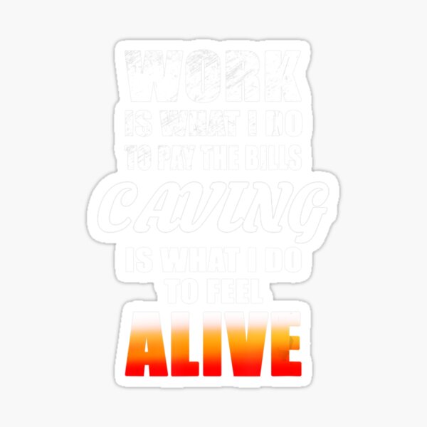 "Love Caving" Sticker for Sale by HuyHomhinh | Redbubble