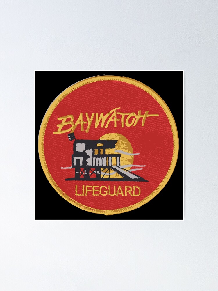 "Baywatch badge - uniform" Poster by -monkey- | Redbubble