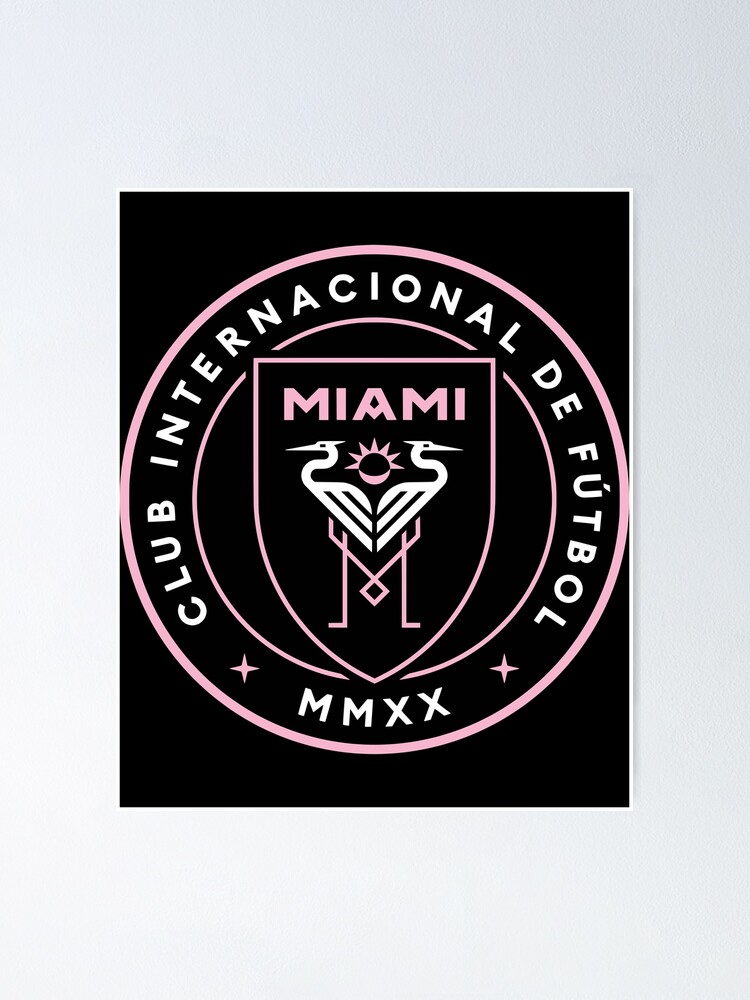"Cool,Inter,Miami,CF,logo" Poster for Sale by Auroramixcel | Redbubble