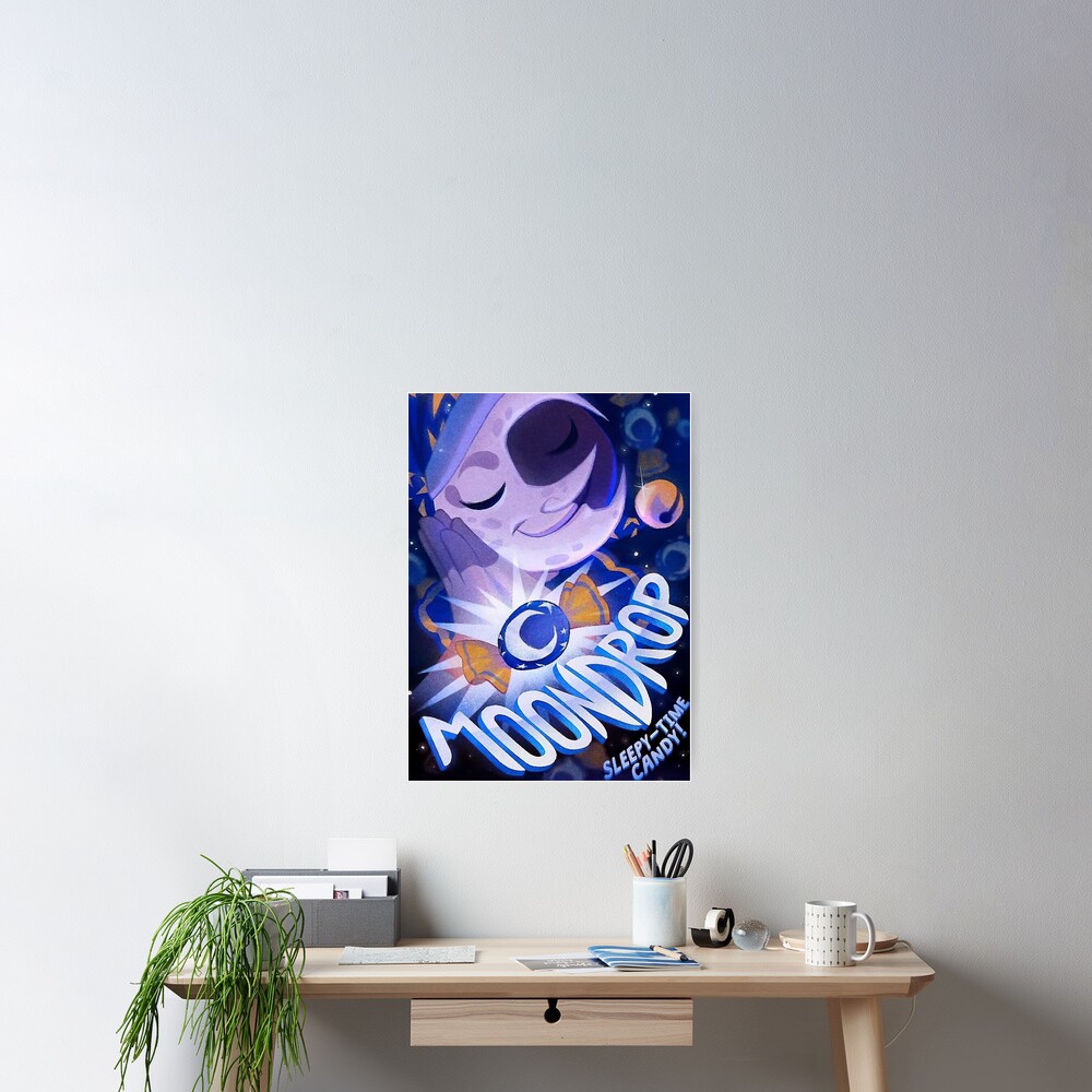 "Five Nights at Freddy's Security Breach MOONDROP Poster" Poster for ...