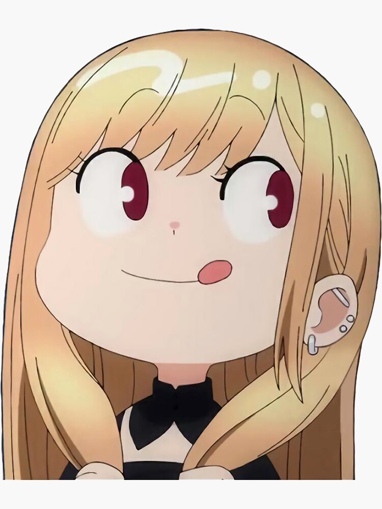 Pegatina «Marin Kitagawa Chibi Lindo» de MangaMolly | Redbubble