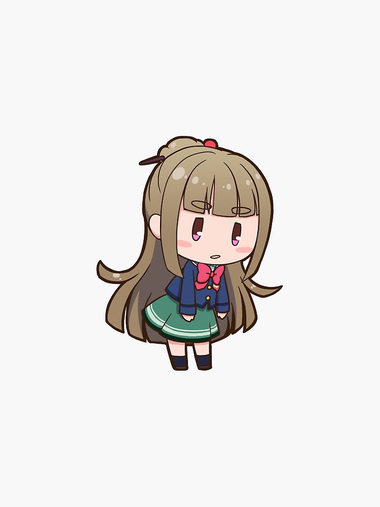 "Sakura (Chibi 1)" Sticker by kiereiko | Redbubble