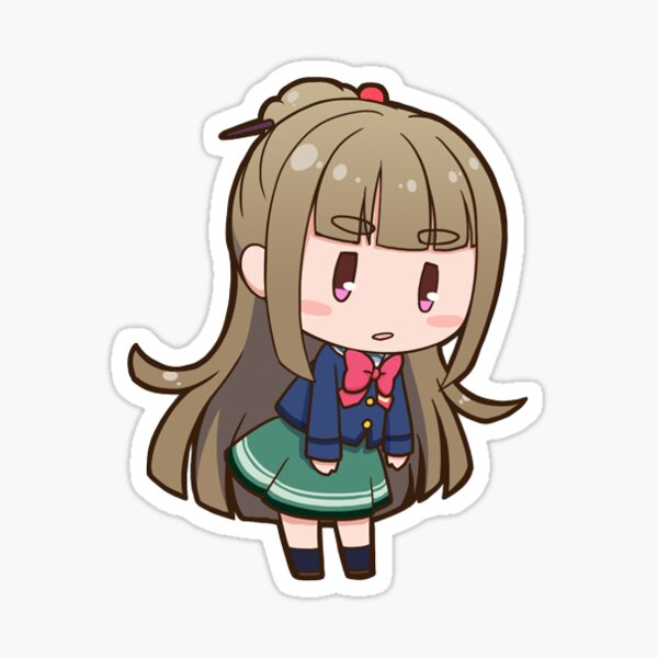 "Sakura (Chibi 1)" Sticker by kiereiko | Redbubble