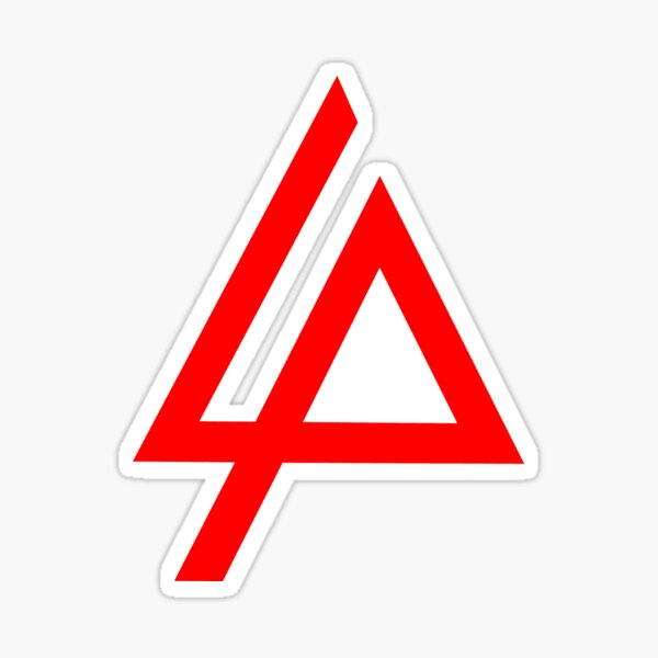 "Linkin Park - LP 2 red" Sticker for Sale by sandcaisco | Redbubble