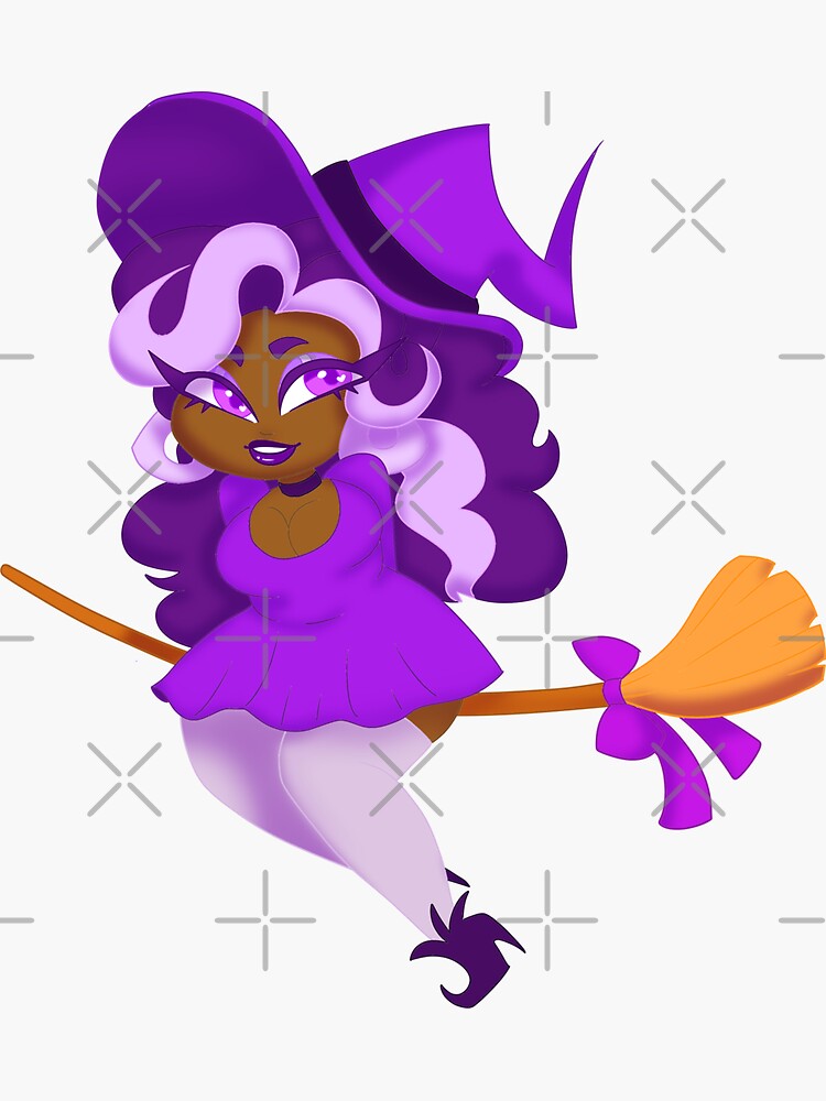 "Witchy Boo" Sticker for Sale by Madame-Deer | Redbubble