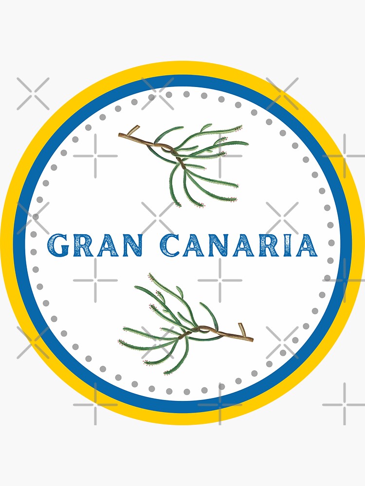 "Canary Islands - Gran Canaria" Sticker for Sale by FedSherDesign ...