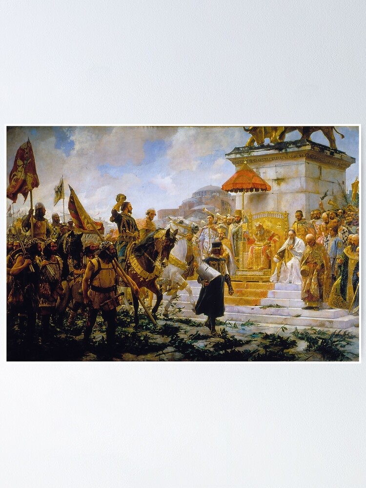 Póster «Entrada de Roger de Flor en Constantinopla - Jose Moreno ...