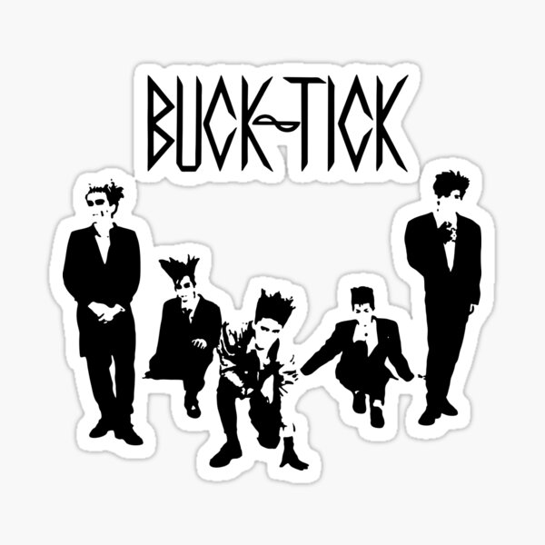 "BUCK-TICK" Sticker for Sale by jaresgabul | Redbubble