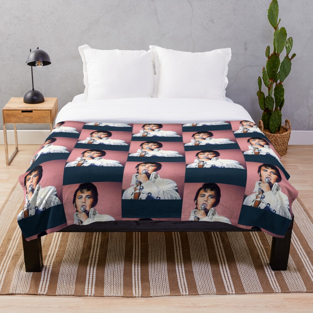 "Austin Butler, Elvis - Elvis Art " Throw Blanket for Sale by ...