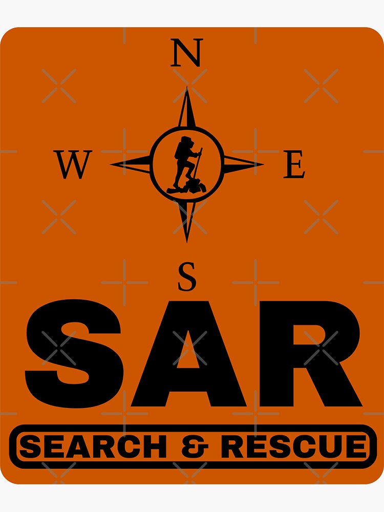 "SAR Search And Rescue Bags & Gear Storage" Sticker for Sale by ...