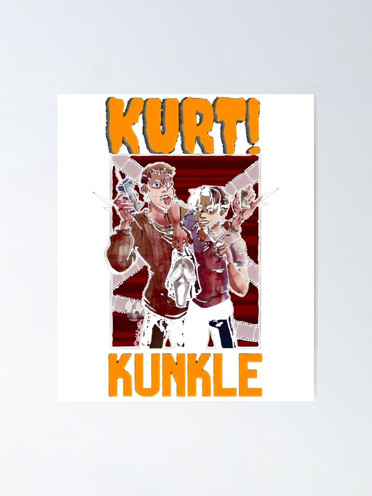 Poster « Kurt Kunkle à Kurt Kunkle », par OliveKnight | Redbubble