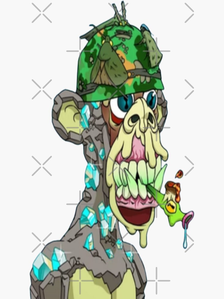 "Cute dart Monkey Memes funny lover " Sticker for Sale by DogssLove ...