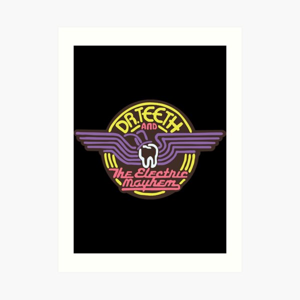 "Dr Teeth Logo " Art Print for Sale by SharonJoh82891 | Redbubble