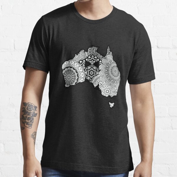 "Aboriginal Australian map design" T-shirt for Sale by nadadjeddi ...