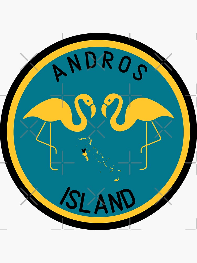 "Bahamas - Andros Island" Sticker for Sale by FedSherDesign | Redbubble