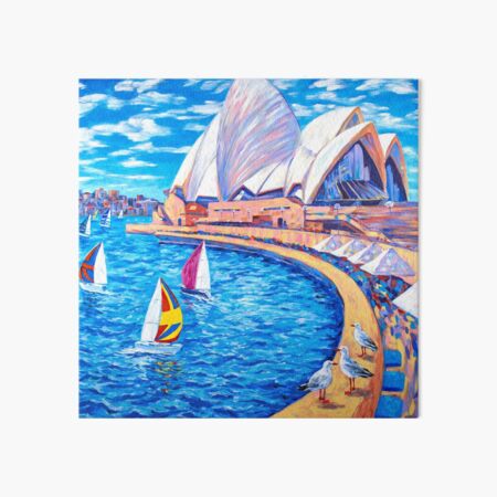 "Sydney Opera House" Art Board Print for Sale by irinaredine | Redbubble