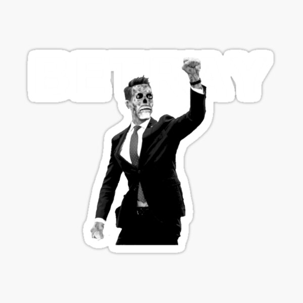 "Josh Hawley Betray " Sticker for Sale by BriannaMartin7 | Redbubble