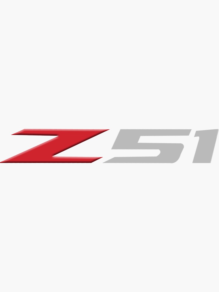 "Z51 Corvette" Sticker for Sale by lauren7249 | Redbubble