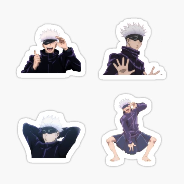 "Gojo Satoru pack- Jujutsu kaisen pack " Sticker for Sale by ...