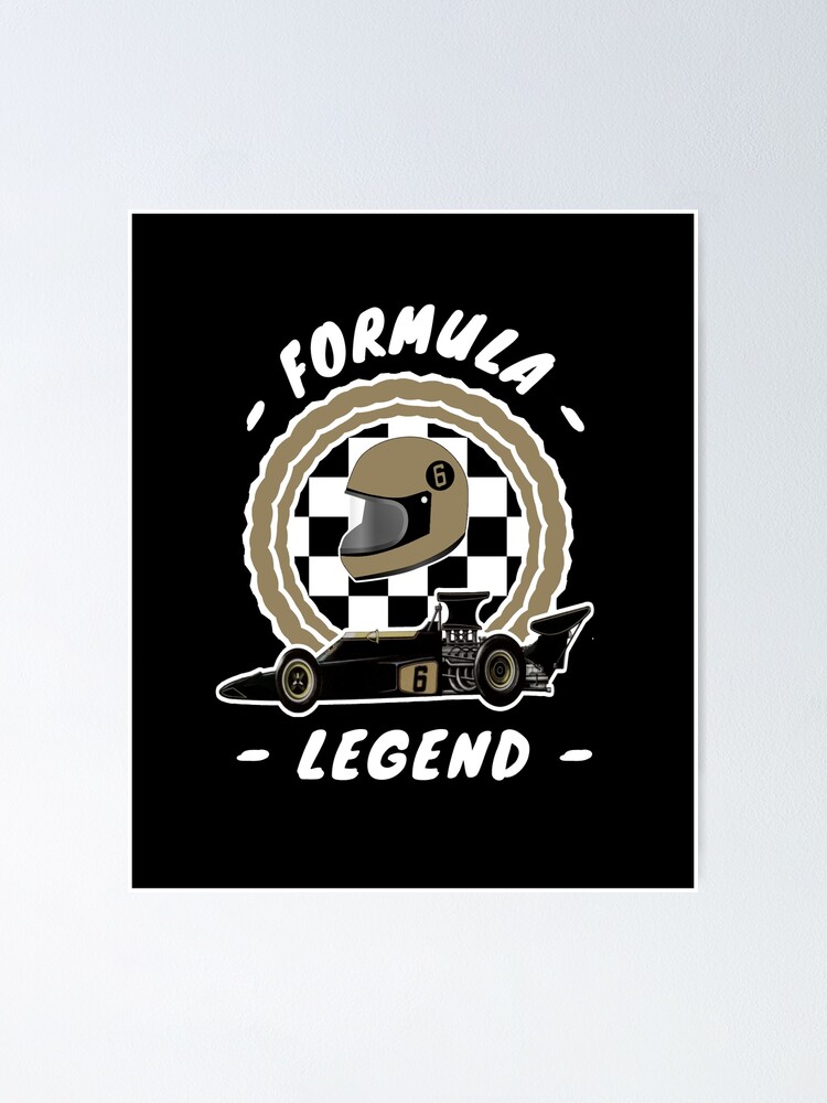 "Formula Legend / Classic Motorsport / Racing Cars" Poster for Sale by ...