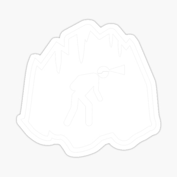 "Spelunking Caver Cavers Cave Spelunker Caving Hobby Explorer" Sticker ...