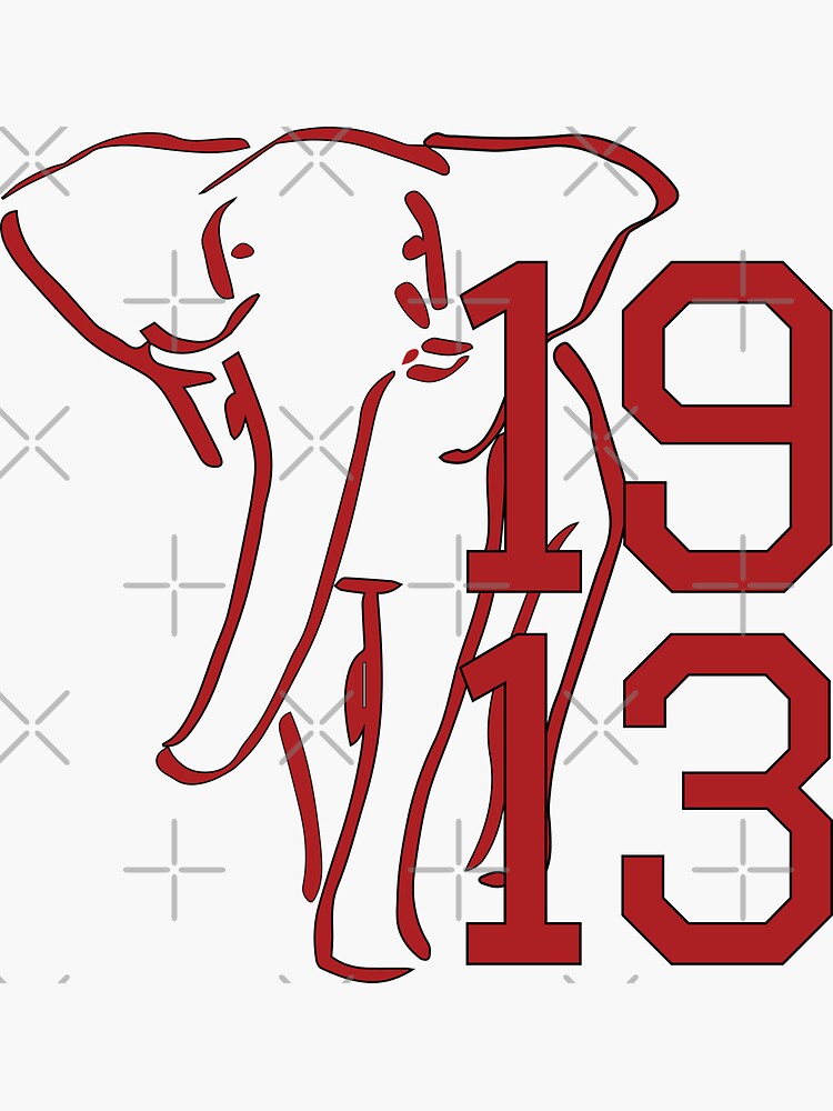 "Varsity 1913 by HeavenNezCree" Sticker for Sale by HeavenNezCree ...