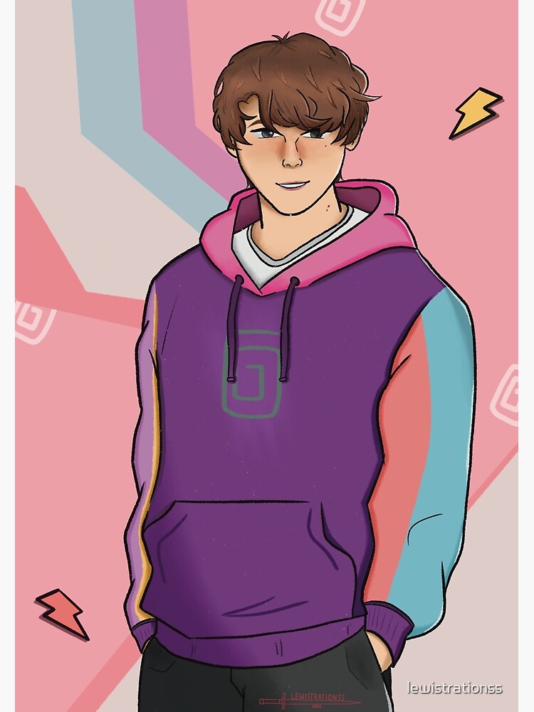 "Karl Jacobs Serving 90s Vibes" Poster for Sale by lewistrationss ...