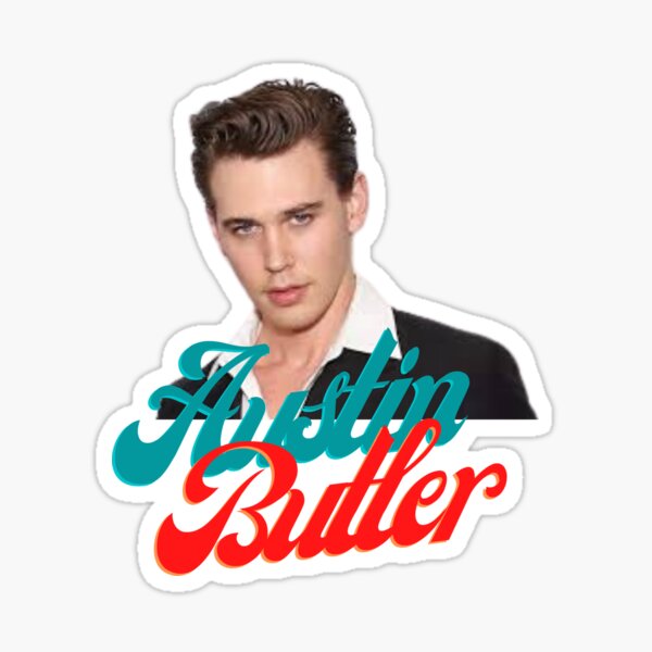 "austin butler" Sticker for Sale by IdiaMart | Redbubble