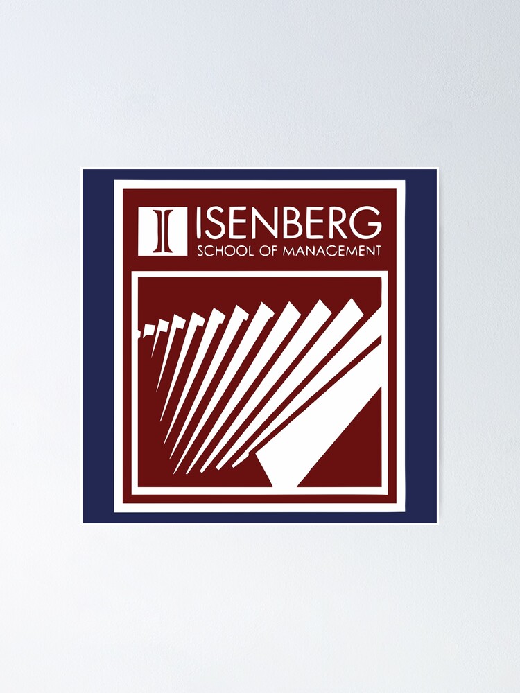"Isenberg School of Management" Poster for Sale by jeanones | Redbubble