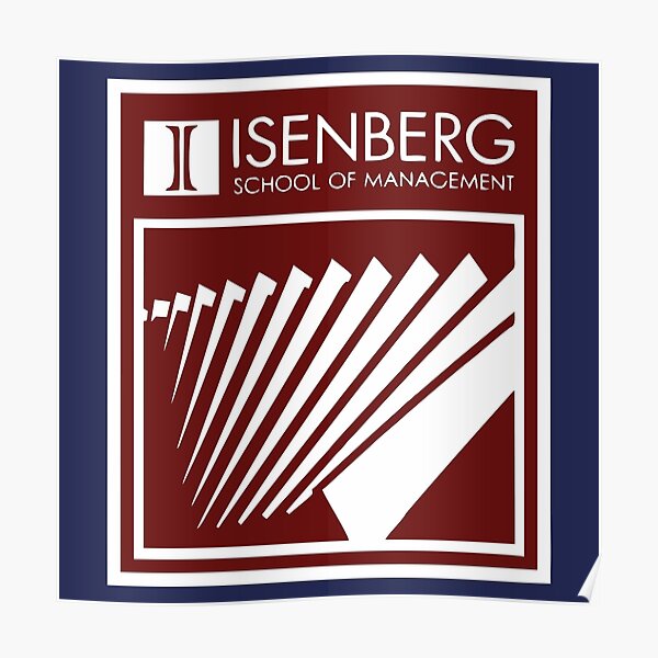 "Isenberg School of Management" Poster for Sale by jeanones | Redbubble
