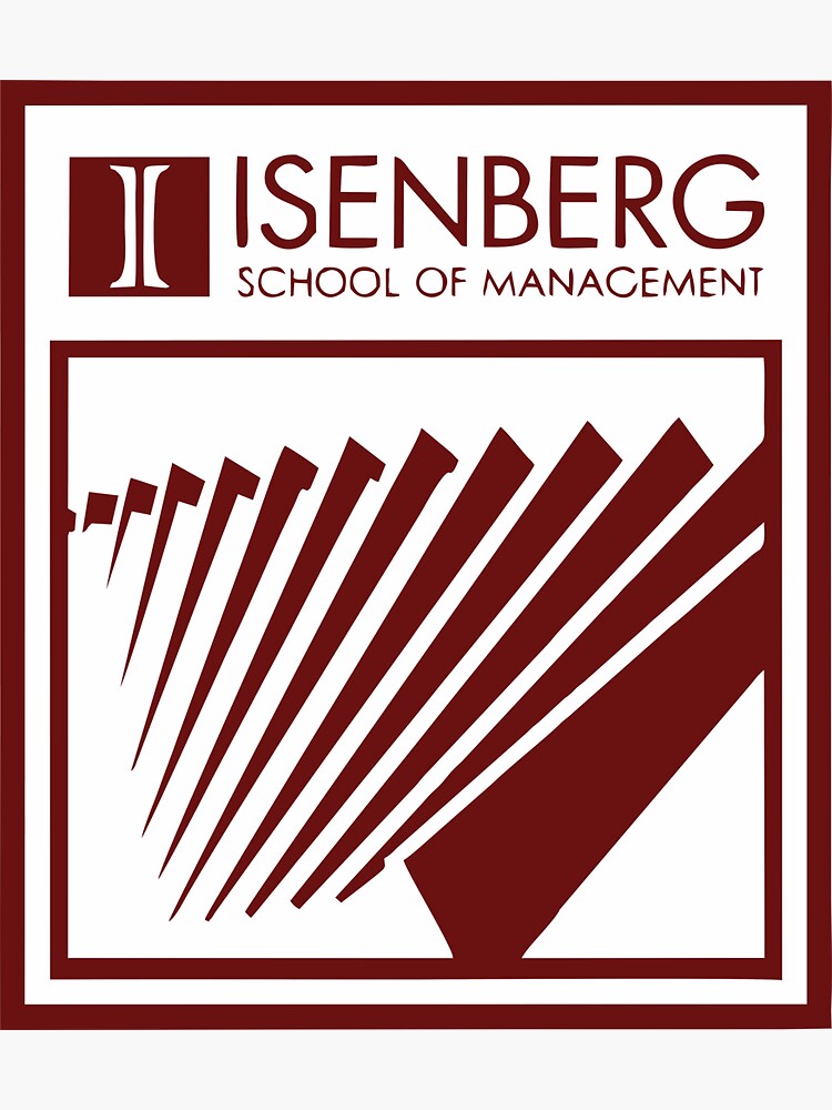 "Isenberg School of Management" Sticker for Sale by jeanones | Redbubble