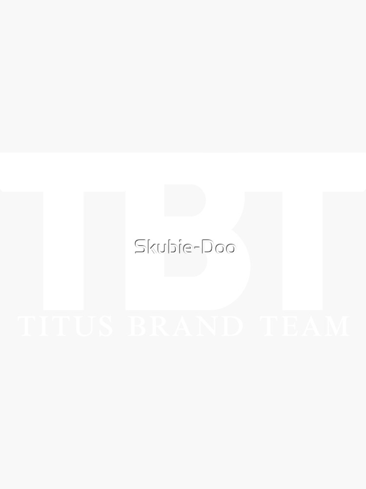 "TBT" Sticker for Sale by Skubie-Doo | Redbubble