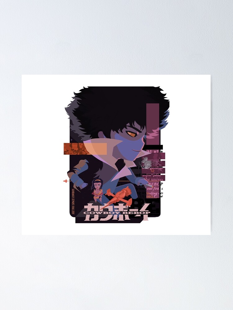 "Cowboy Bebop Vector" Poster for Sale by KisekiSpace | Redbubble