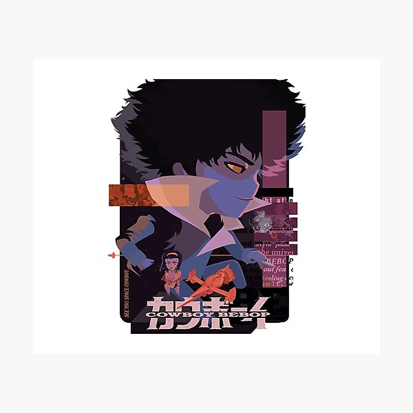 "Cowboy Bebop Vector" Photographic Print for Sale by KisekiSpace ...