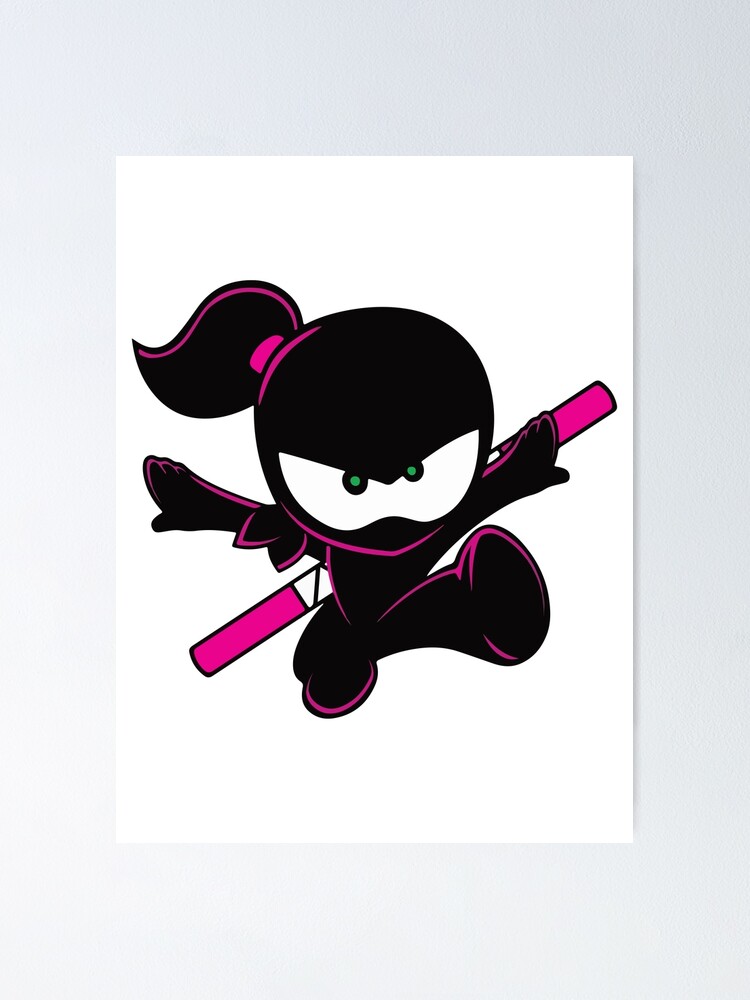 "Ninja Kidz TV Funny Girl" Poster for Sale by GillianBotsford | Redbubble