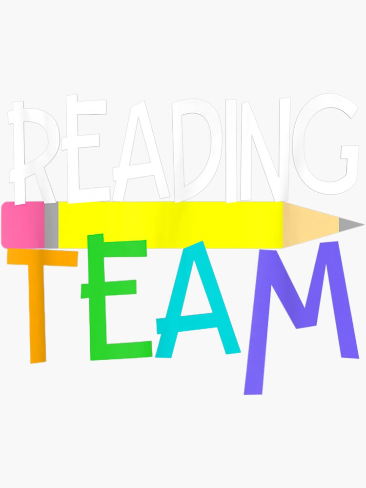 "Reading Team Squad Group Teacher Gift Back to School English T-Shirt ...