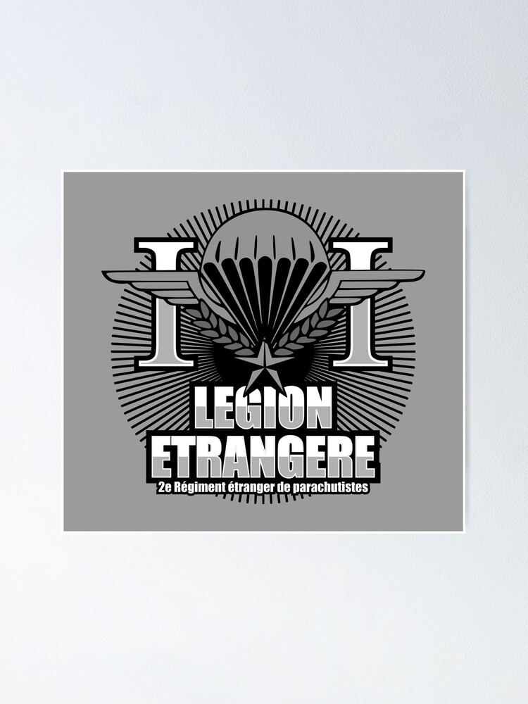 "Légion Étrangère 2 REP (French Foreign Legion Paratrooper)" Poster for ...