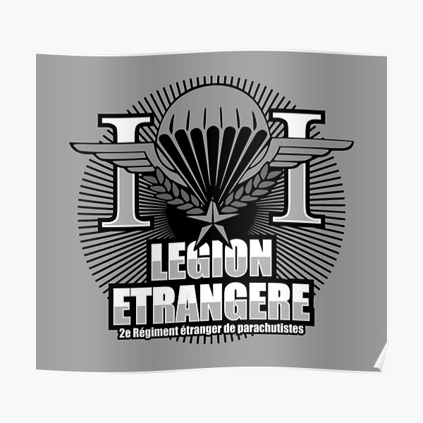 "Légion Étrangère 2 REP (French Foreign Legion Paratrooper)" Poster for ...