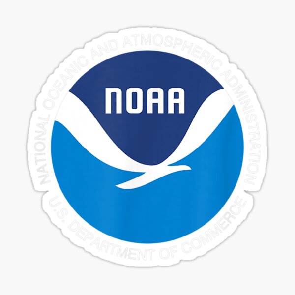 "NOAA National Oceanic and Atmospheric Administration" Sticker for Sale ...