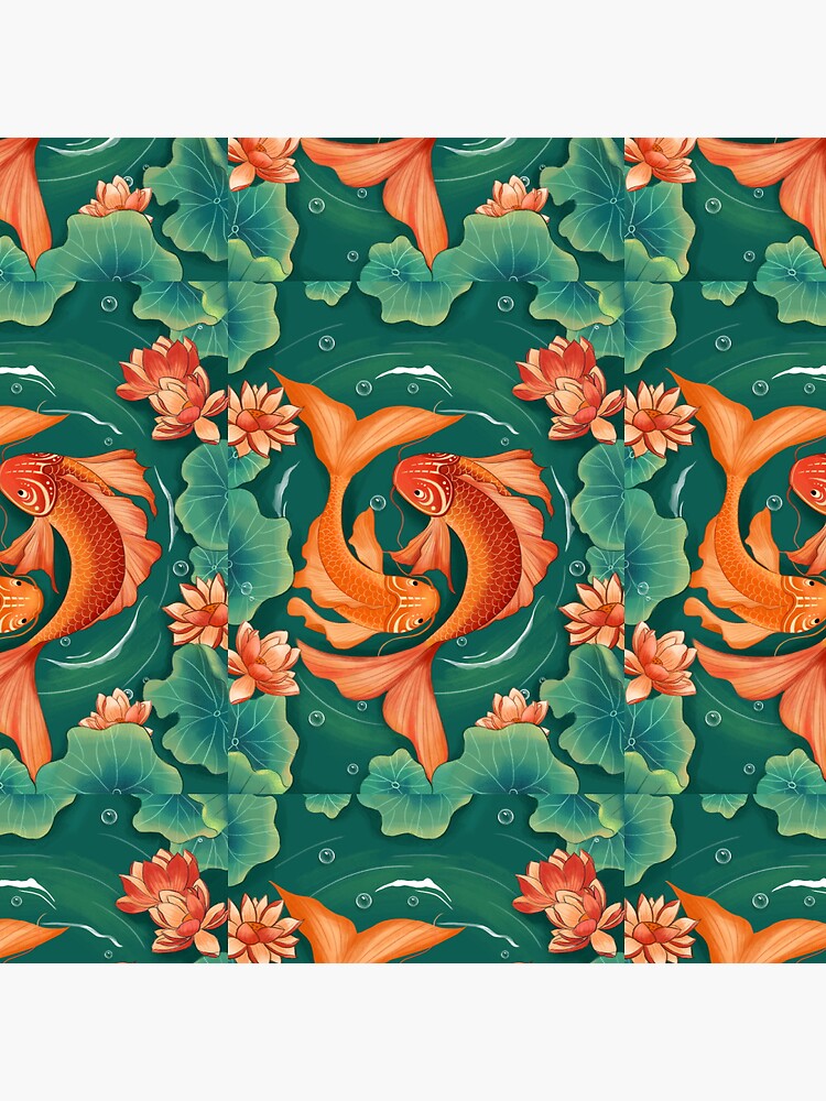 "Chinese Jin Li - Good luck fish Chinese traditional art, Chinese ...