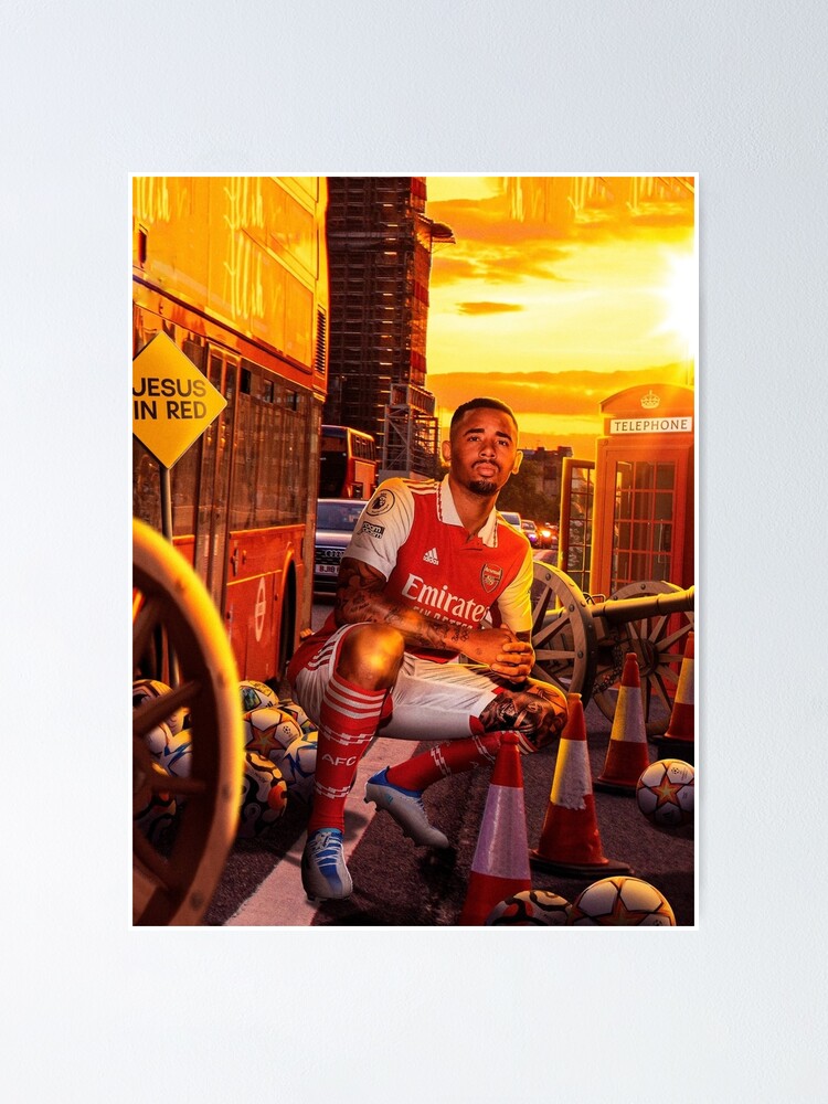 "Jesus - Gabriel Jesus" Poster for Sale by Baptise-Hayden | Redbubble