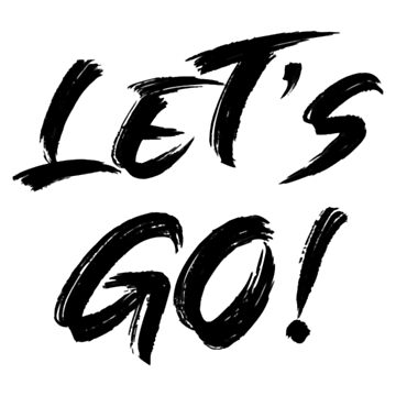 "#Let's Go!!" Sticker for Sale by FinanceFamily | Redbubble