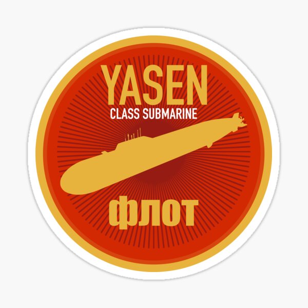 "Yasen-Class Submarine" Sticker for Sale by FireMission45 | Redbubble